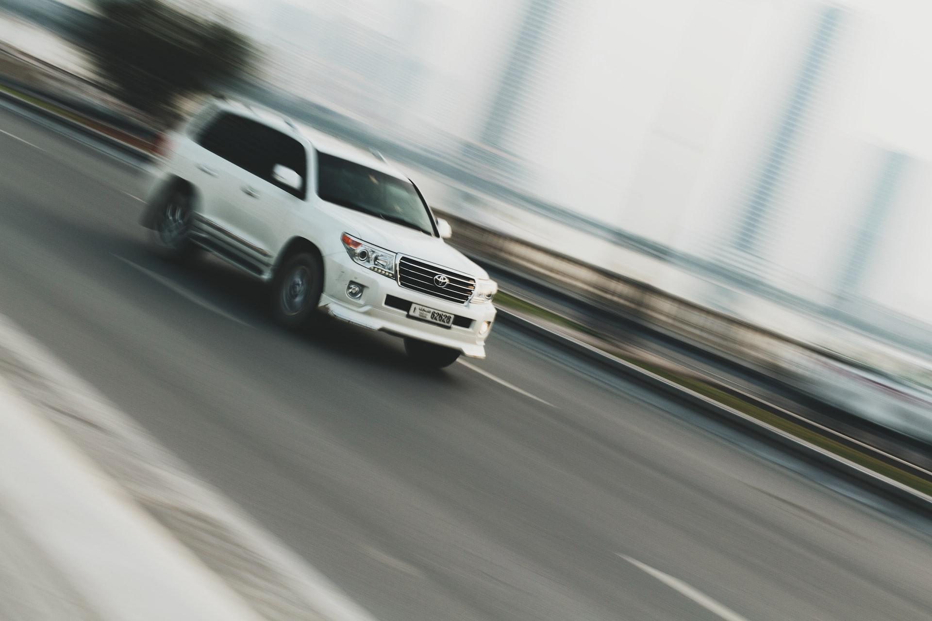 Fast Toyota Car - Beam Safe Driver - Best Safe Drivers Company in Dubai.